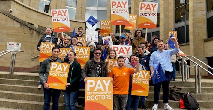 Pay restoration for resident doctors in Scotland